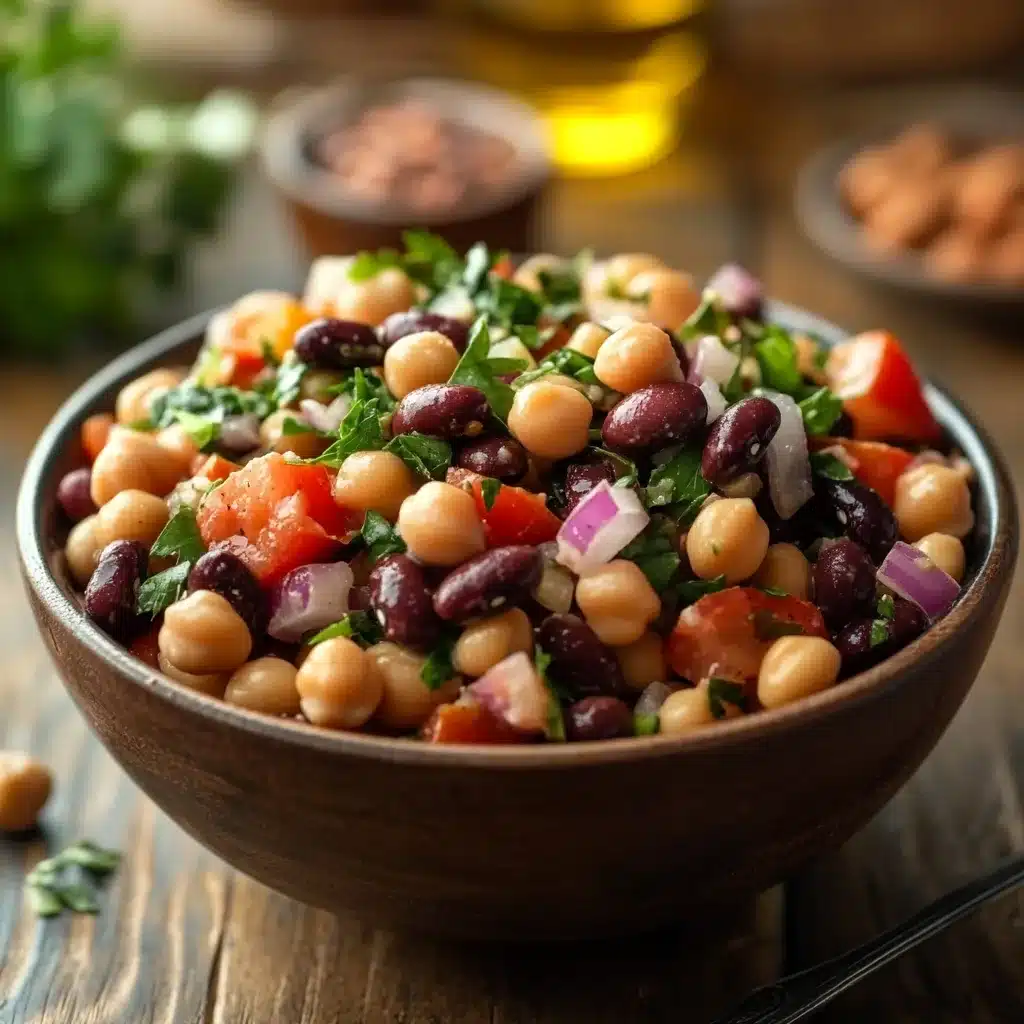 Simple Dense Bean Salad Recipe - Quick, Healthy, Delicious