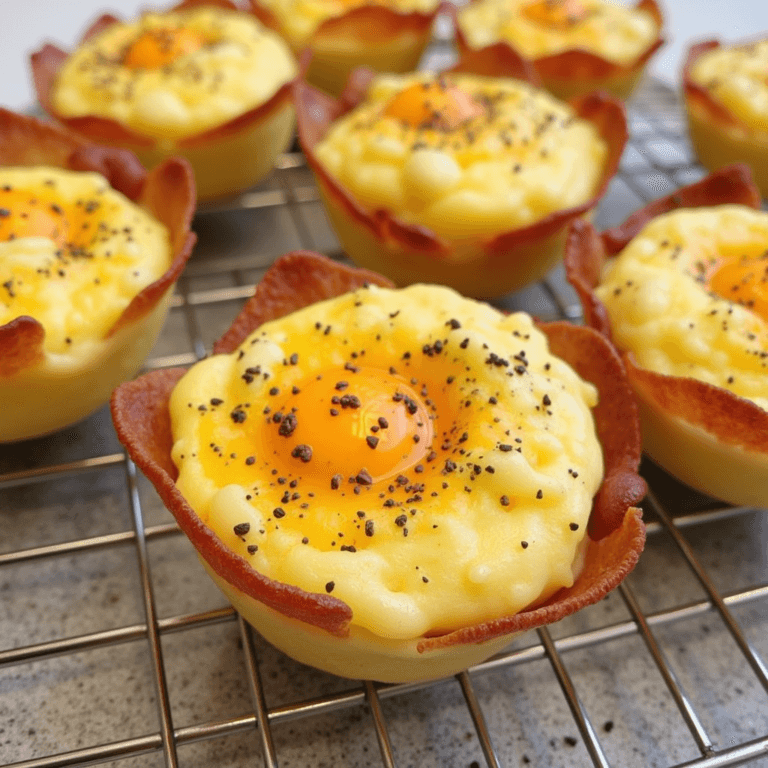 Bacon and Egg Muffins: A Savory Breakfast Delight